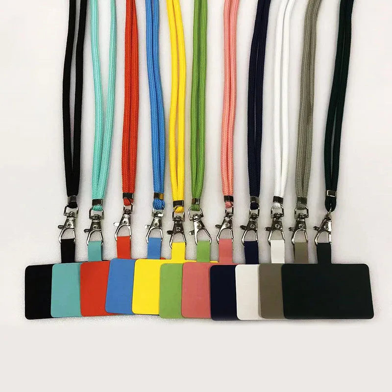 Mobile-Cell-Phone-Neck-Strap-Lanyard-With-Tab-Patch-Detachable-Adjustable-Hanging-Mobile-Holder ...