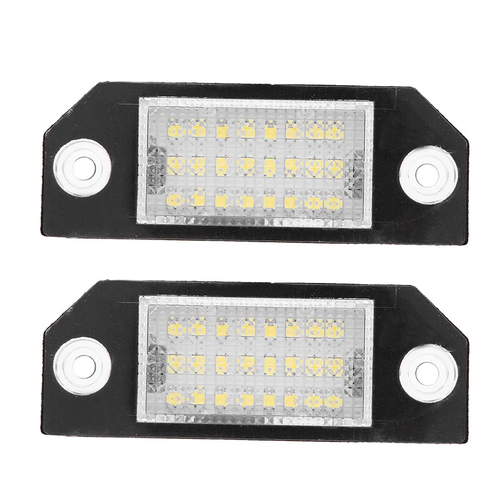 24 LED Beads License Plate Light Lamp For Ford C MAX Focus MK2 2003 ...