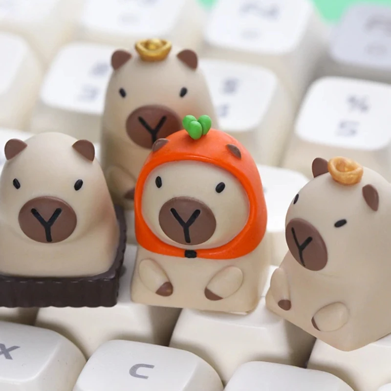 ECHOME-Point-Keycap-Capybara-Animal-Artisan-Keyboard-Cap-Resin-Custom ...
