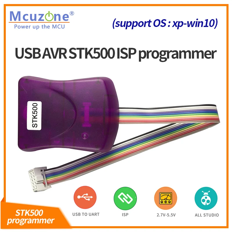 USB-AVR-STK500-ISP-programador-arduino-ATMEGA128-Arduino-microchip-studio7-AVR-STUDIO4-1X-win10 ...