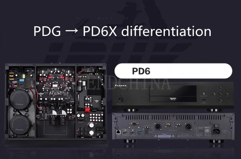 Pannde PD6X/PD-6 Blu-ray 4K Ul-tra HD Elite Audio Video HDR SACD DVD ...