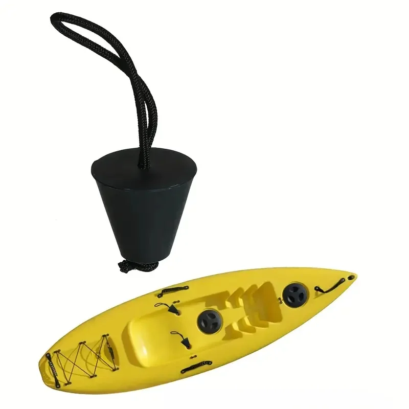 kayak-accessories-waterproof-plug-silicone-hole-plug-leather-cone ...