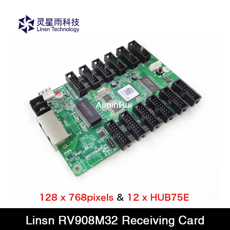 Linsn-RV908M32-Receiving-Card-LED-Display-Control-System-RGB-LED-Module ...