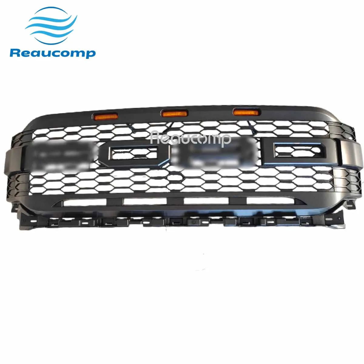 For-Ford-F150-2021-2022-Upper-Grid-Racing-Grille-Raptor-Grills-Pickup ...