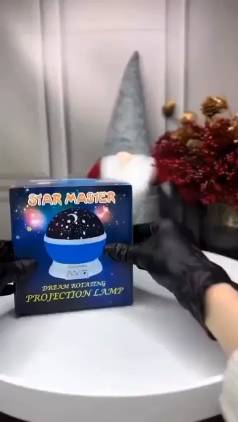 Star Master Dream Rotating Projection Lamp, Star Master Projector Lamp ...