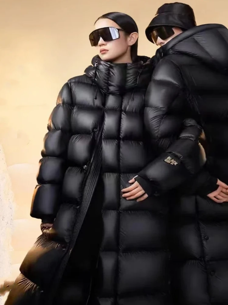 Black-eiderdown-fashion-down-jacket-men-and-women-wear-lovers-style ...