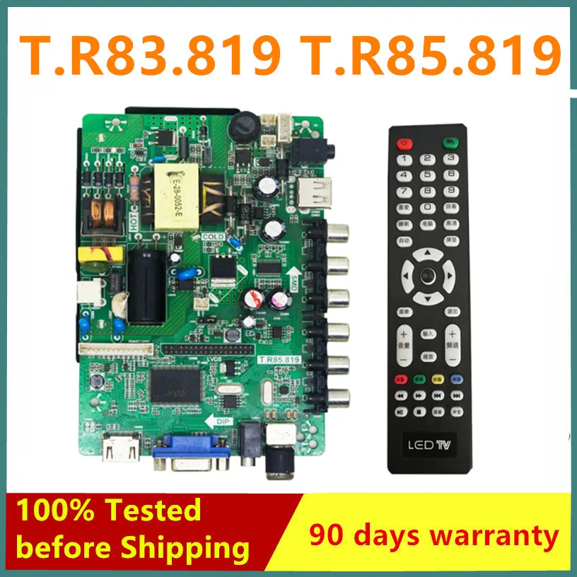 Original Universal Driver Board TP.VST59.PB818 PB819 SKR.819 32L31 TV Universal 3 in 1 ...