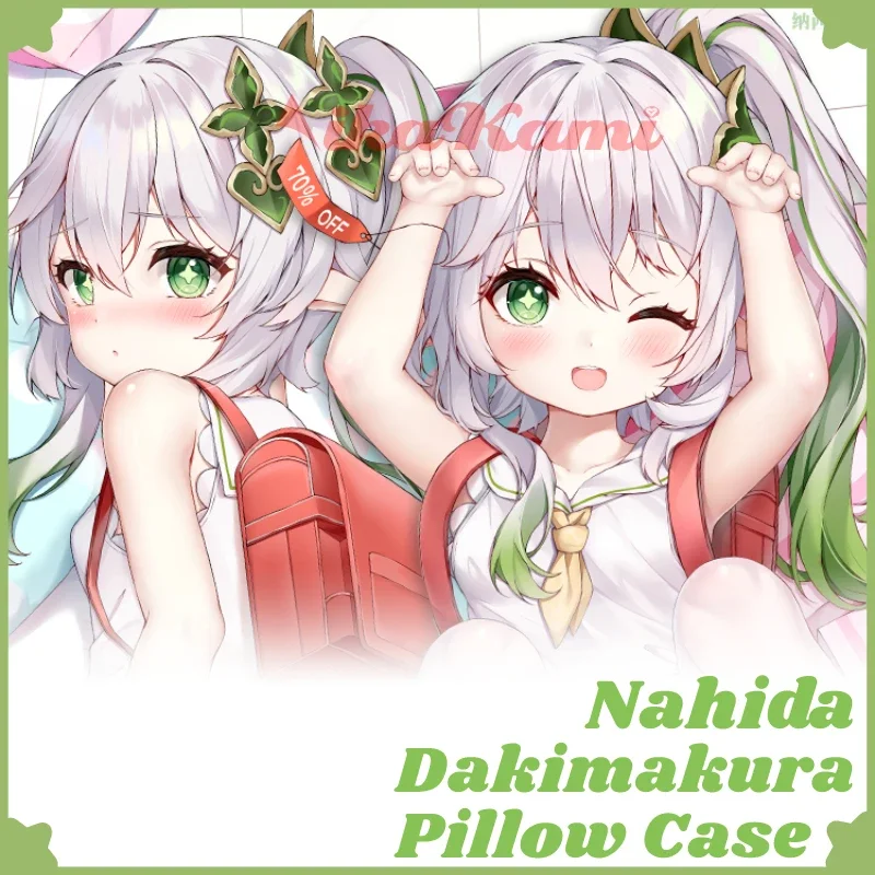 Nahida-Dakimakura-Genshin-Impact-Pillow-Case-Sexy-Pillowcase-Full-Body ...