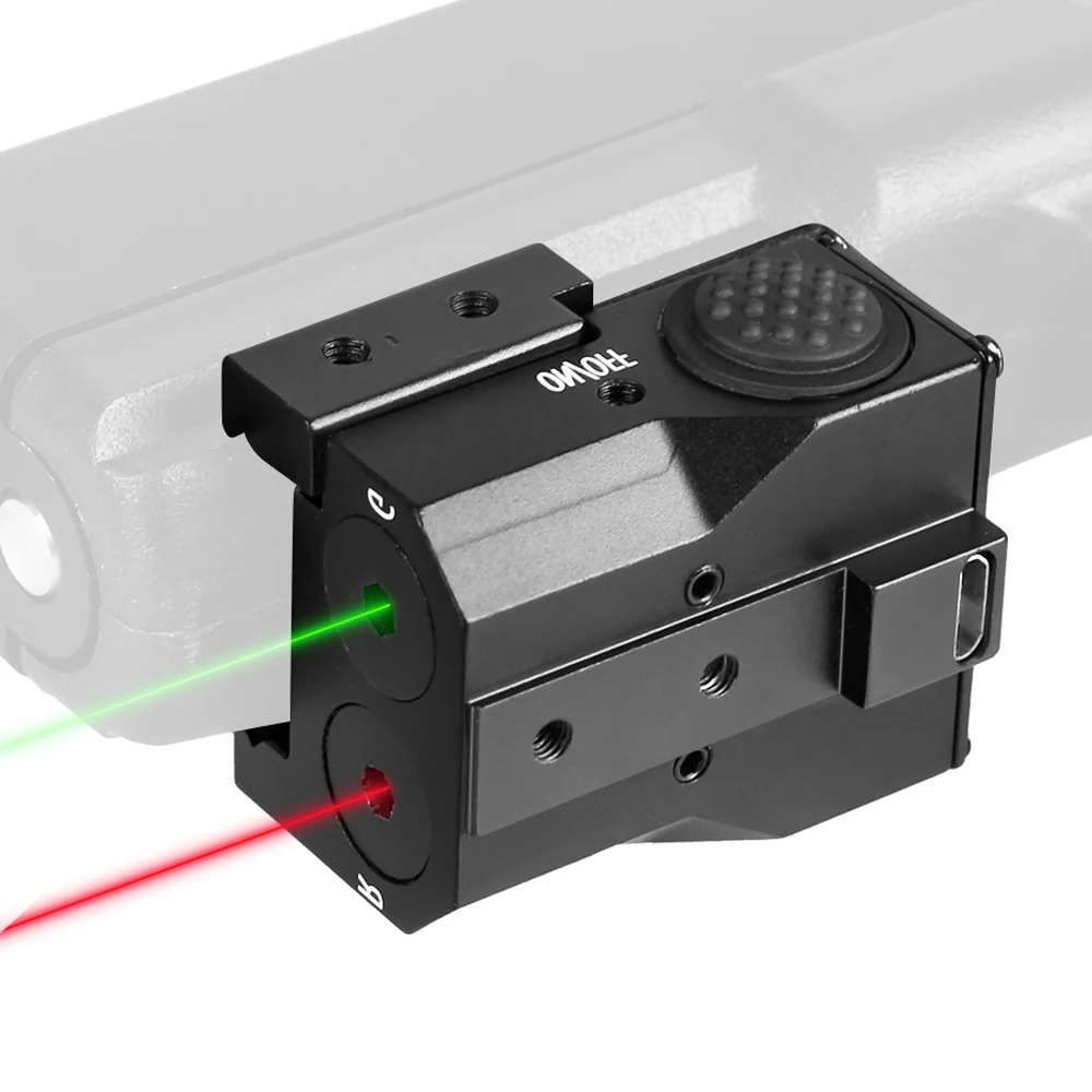 Low-Profile-Dual-Rot-Gr-n-Laser-Visier-wiederauf-ladbare-Waffe-Laser ...