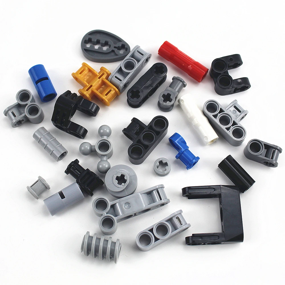 MOC-Parts-Technical-Parts-Axle-Pin-Connectors-Building-Blocks-Bricks ...