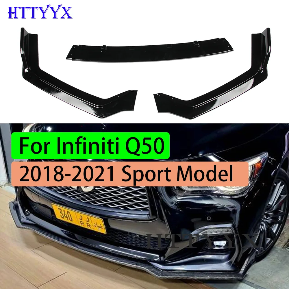 HTTYYX-Car-Front-Bumper-Splitter-Lip-Diffuser-Body-Kit-Spoiler-Guard ...