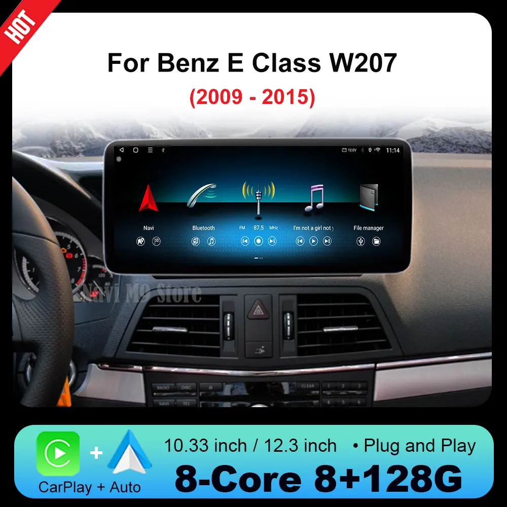 Car Radio Multimedia For Mercedes Benz E Class C207 W207 A207 2009-2015 ...