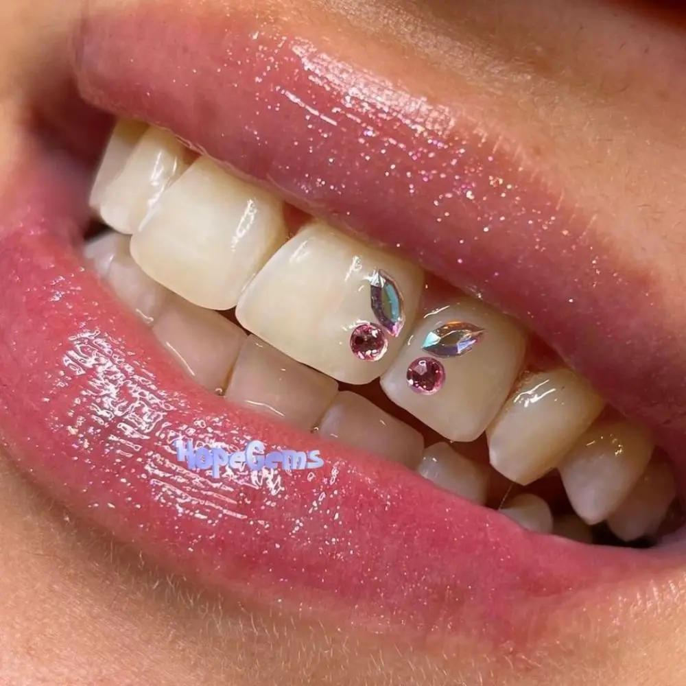 Gemas-de-cristal-para-dentadura-Dental-adorno-de-diamante-de-varias ...