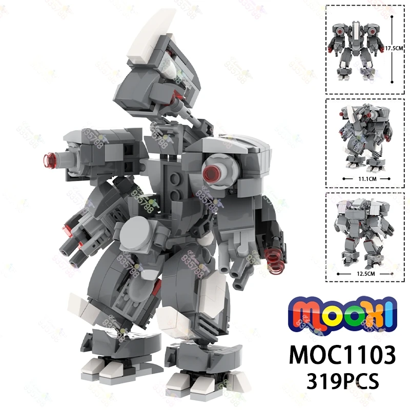 319PCS-Creative-Series-Character-Decoration-MOC-Building-Blocks-DIY ...