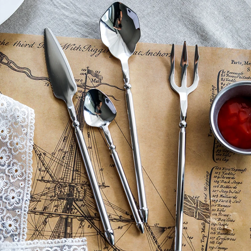 Nordic-Retro-Ins-Viking-Theme-Dinner-Knife-Fork-Spoon-Dessert-304 ...