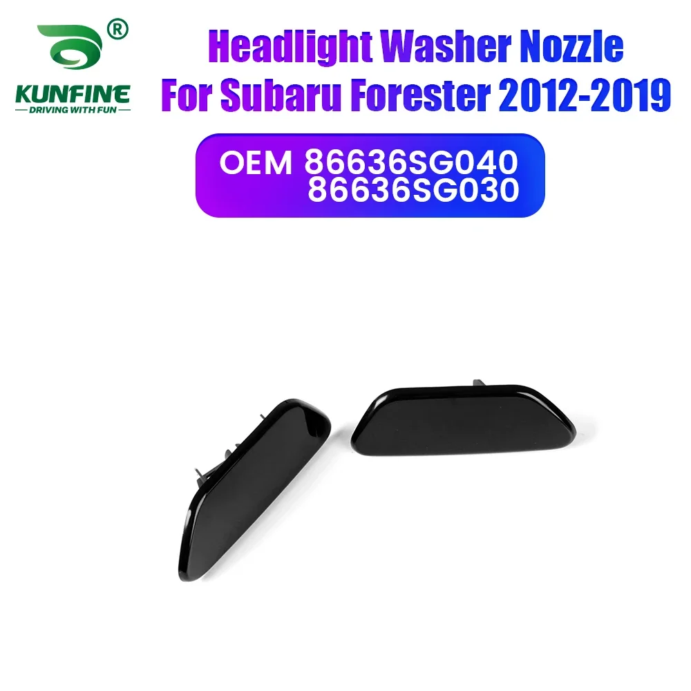 Car Headlight Front Bumper Washer Spray Nozzle Jet Headlamp Pump Cover ...