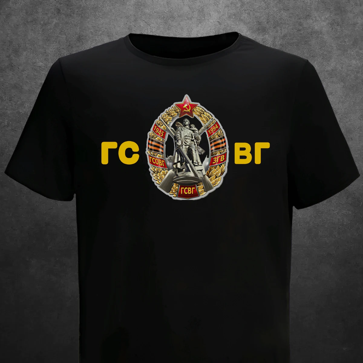 T-Shirt-Man-Group-of-Soviet-Troops-in-Germany-Summer-Casual-Printing ...