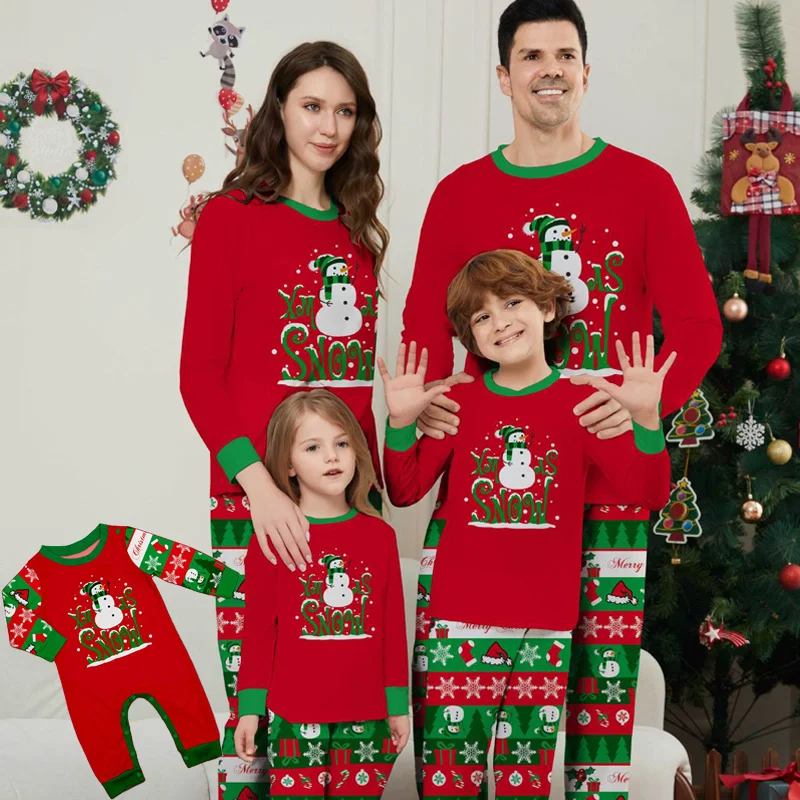 Conjuntos-de-pijamas-a-juego-para-la-familia-ropa-de-dormir-con ...