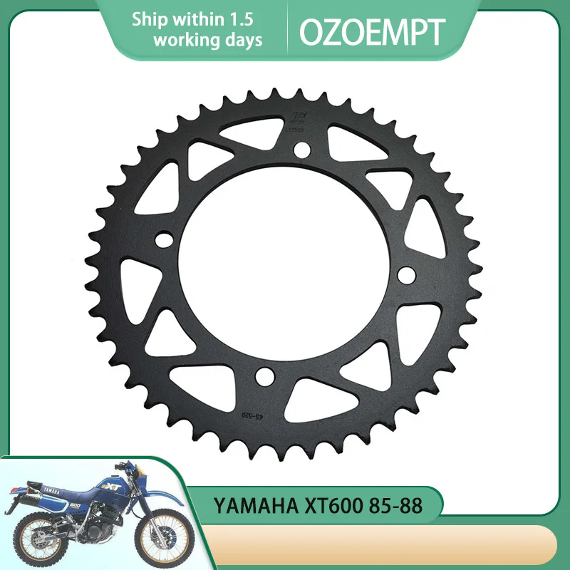 OZOEMPT 520-40T Motorcycle Rear Sprocket Apply to YAMAHA XT600 85-88