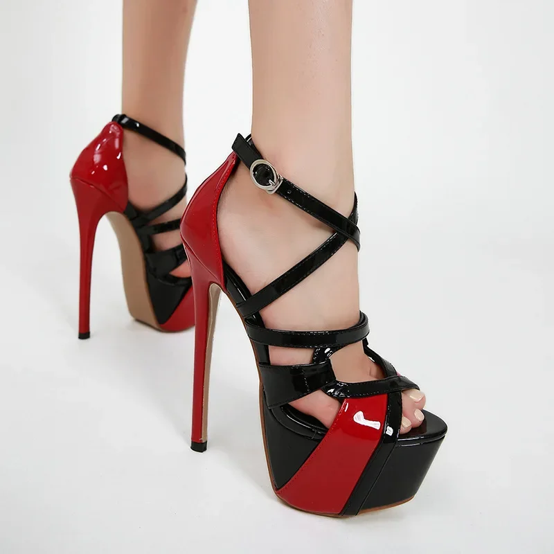 Sexy-Nightclub-High-Heels-17cm-Fine-Toe-Waterproof-Platform-Stilettos ...