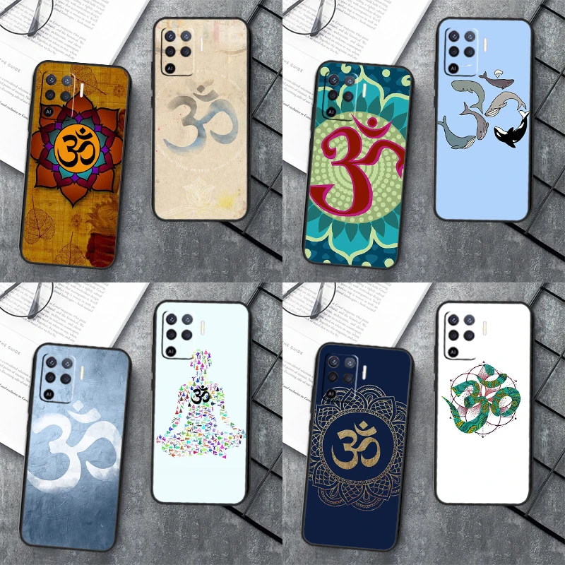 Aum-Om-Namaste-Symbol-Zen-Yoga-Case-For-OPPO-A17-A57-A77-A16-A76-A96 ...