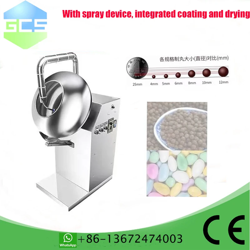 With spray device, integrated coating and drying Automatic Tablet ...
