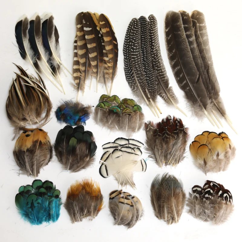Natural-Chicken-Duck-Pheasant-Feather-Small-Dream-Catcher-Peacock ...