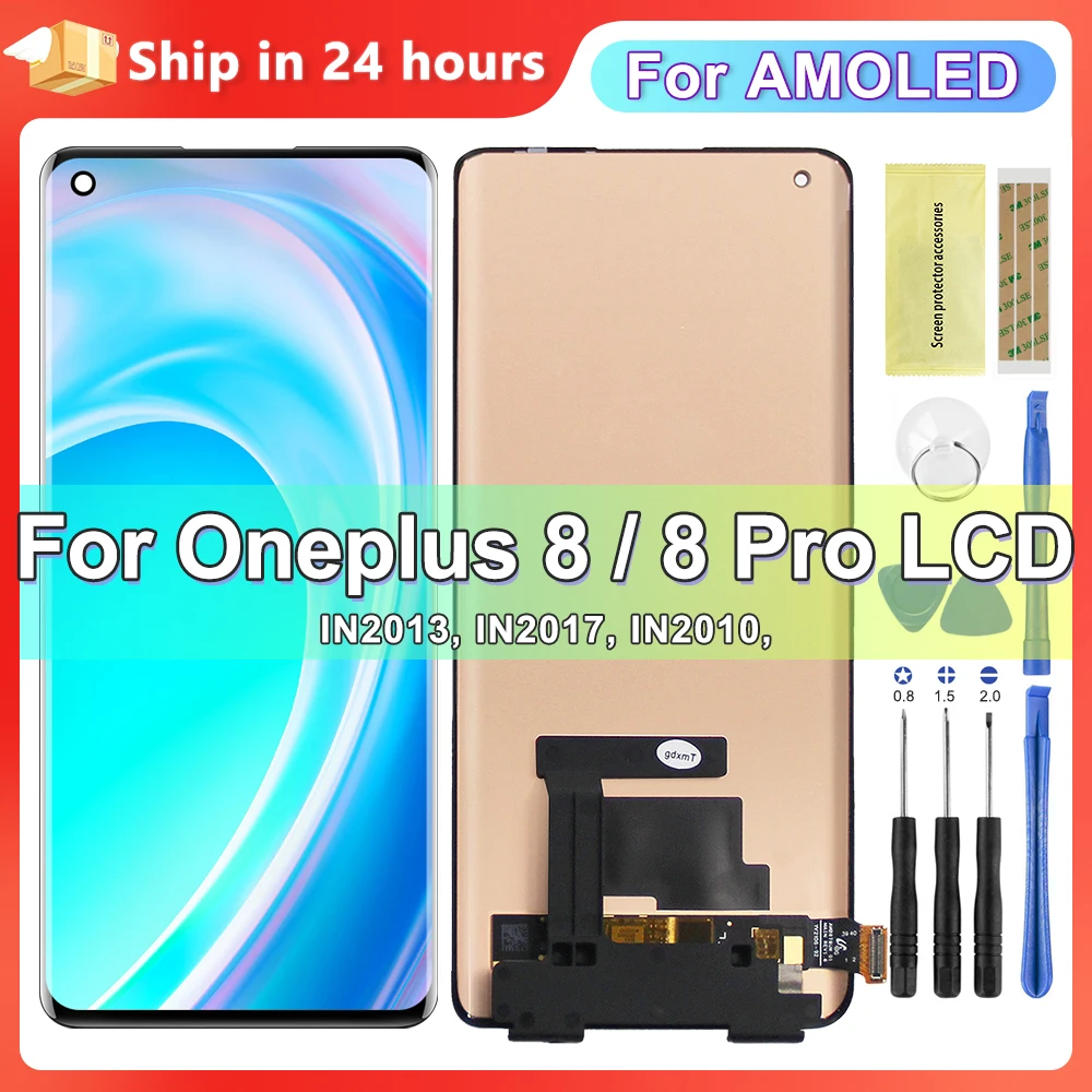 6-78-AMOLED-Display-For-OnePlus-8-Pro-IN2023-LCD-Touch-Screen-Digitizer ...