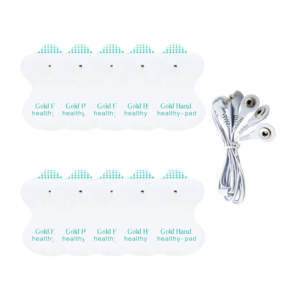 10pcs-Physiotherapy-Electrodes-Pads-Massage-Patch-for-Tens-Machine ...