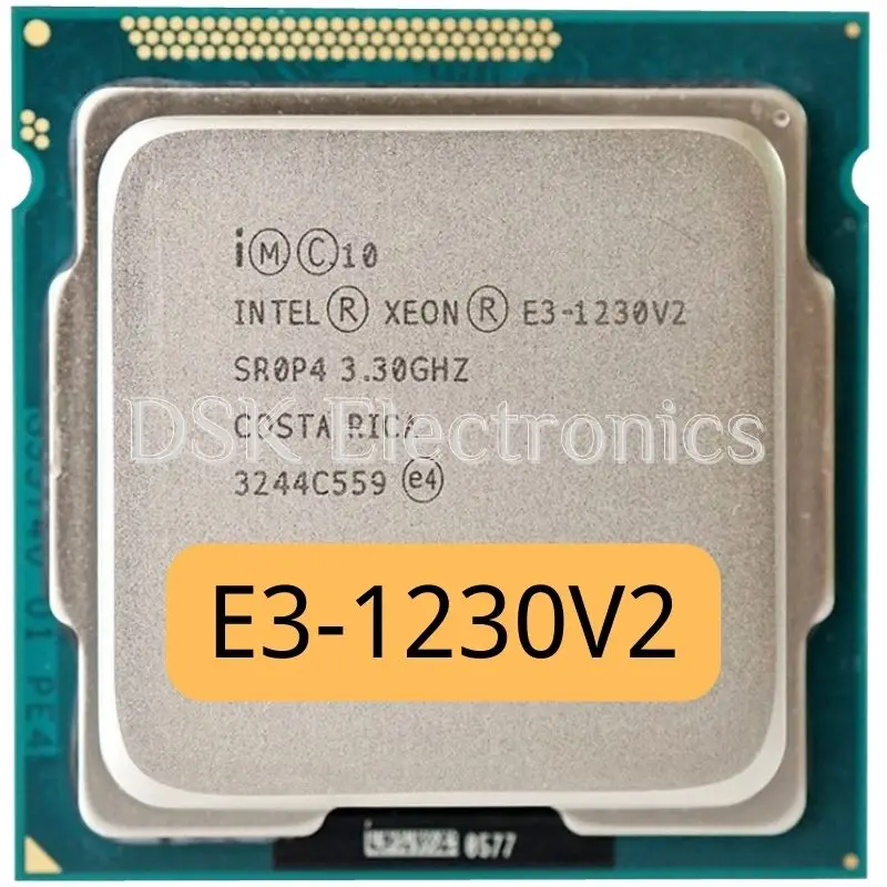 인텔 제온 E3 1230 v2 E3 1230v2 E3 1230 v2 3.3 GHz SR0P4 쿼드 코어 CPU 프로세서 8M ...