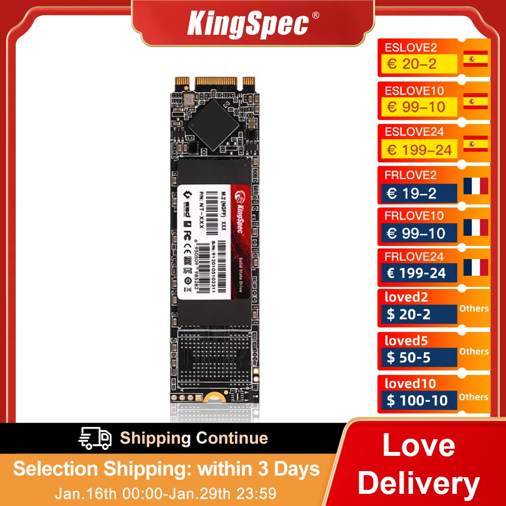 Kingspec M2 Ssd 512gb Sata Ssd 1tb 128gb 256gb Ssd M.2 Ssd 2280 Ngff Disco Rígido Interno ...