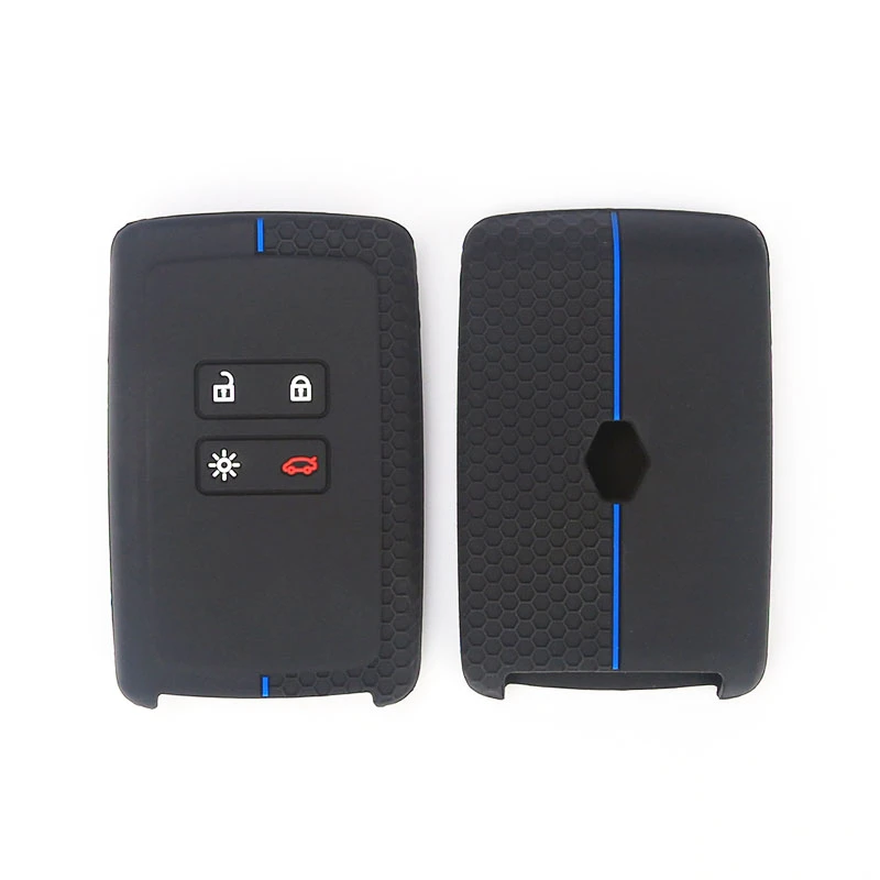 Silicone Key Cover Case For Renault Captur Megane Talisman Espace Clio ...