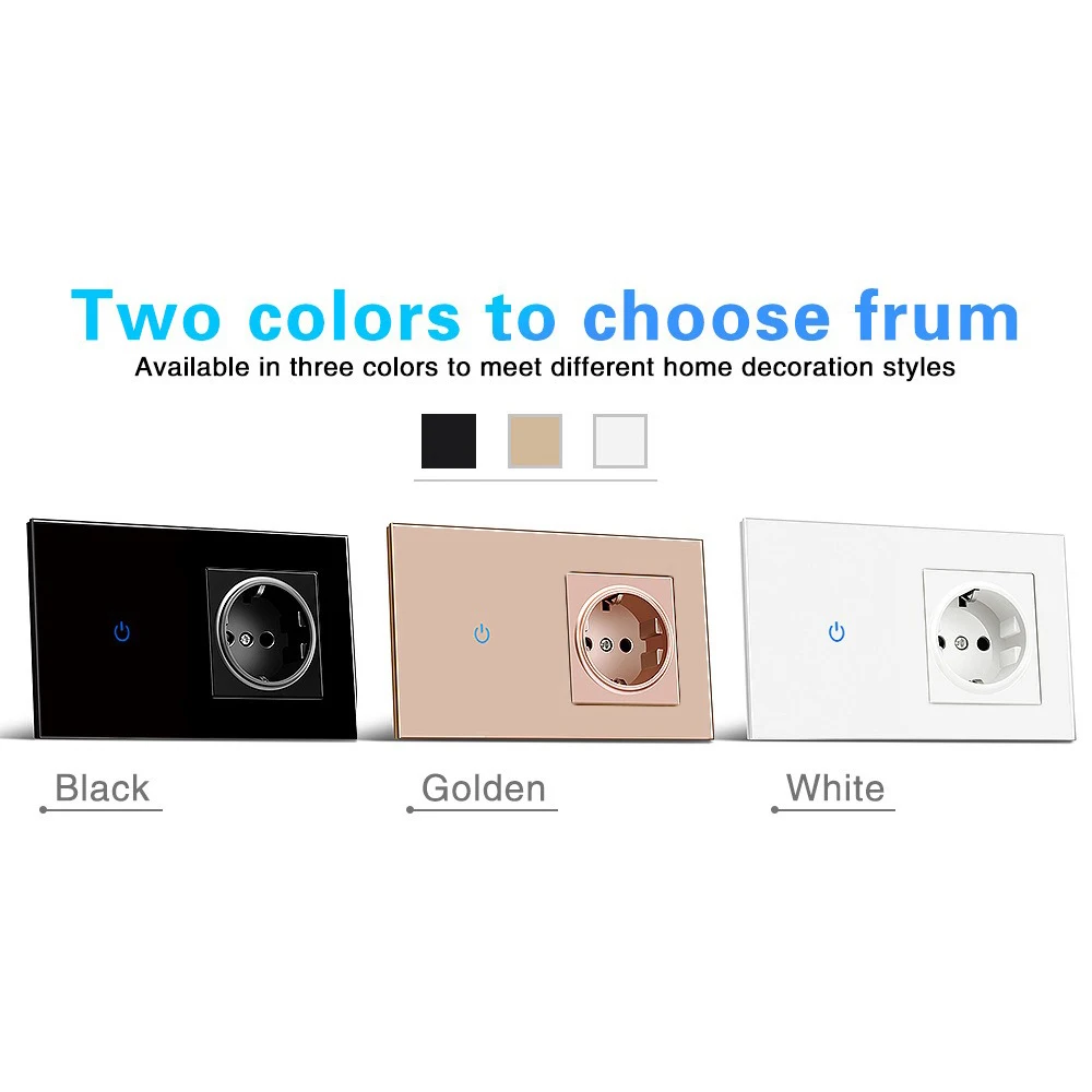 Practical-Power-Plug-High-Temperature-Resistance-Portable-Tempered-Glass-Panel-Socket-Flame ...