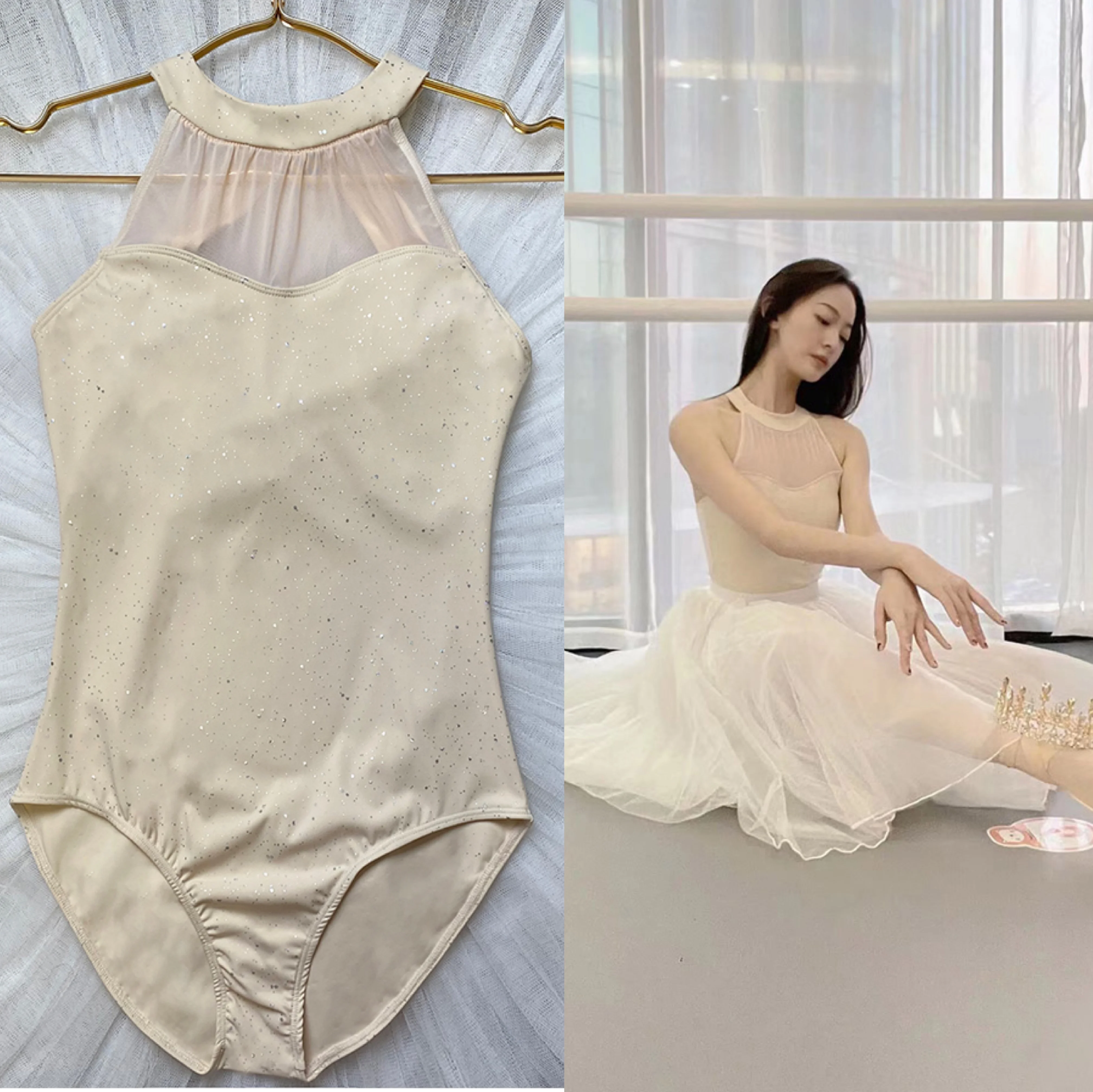 Adult Professional Ballet Leotard 2022 New Senior Halter Practice ...
