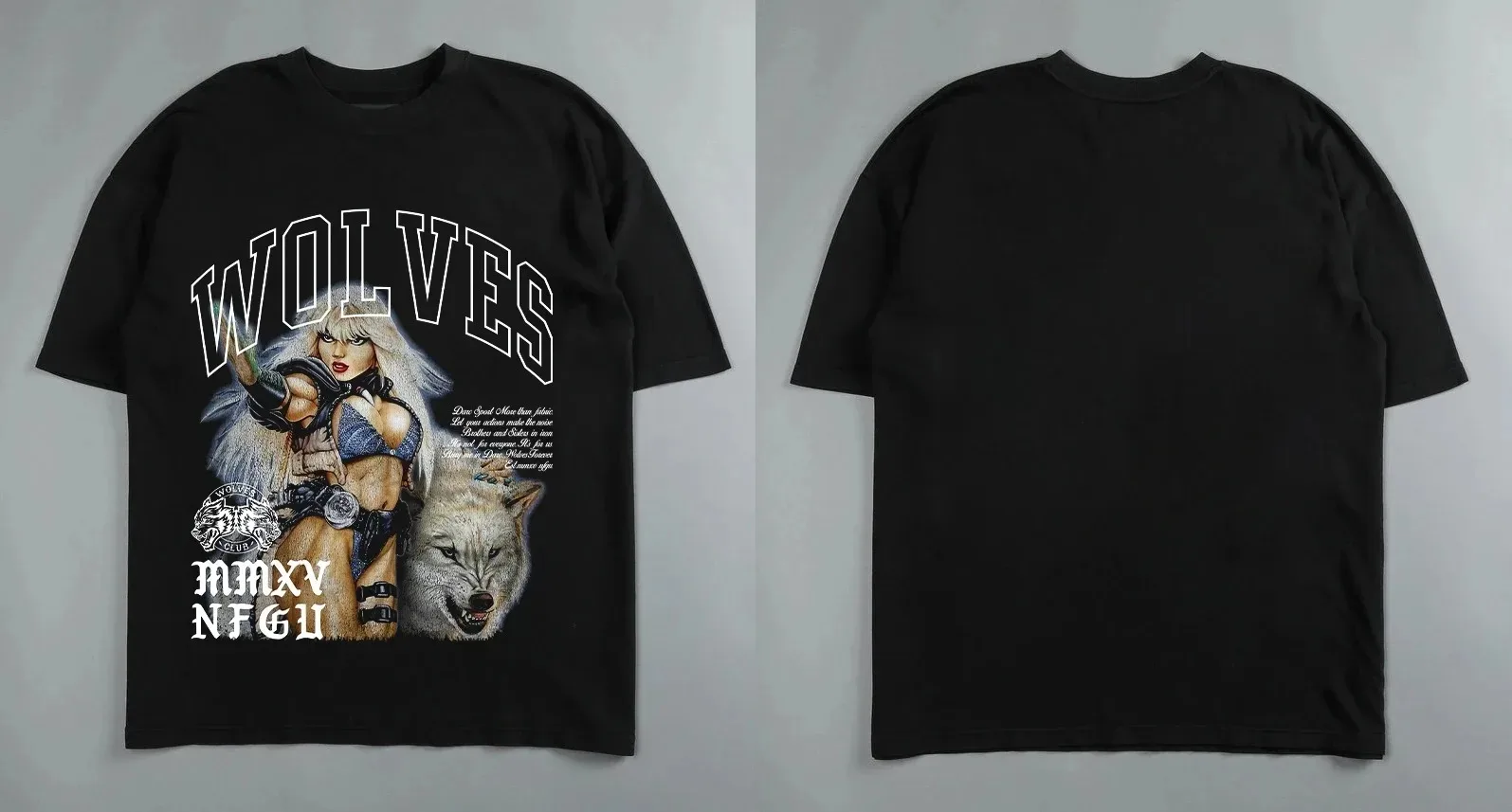 Darc-Sport-Wolves-Gym-camisetas-de-entrenamiento-de-gran-tama-o-para ...