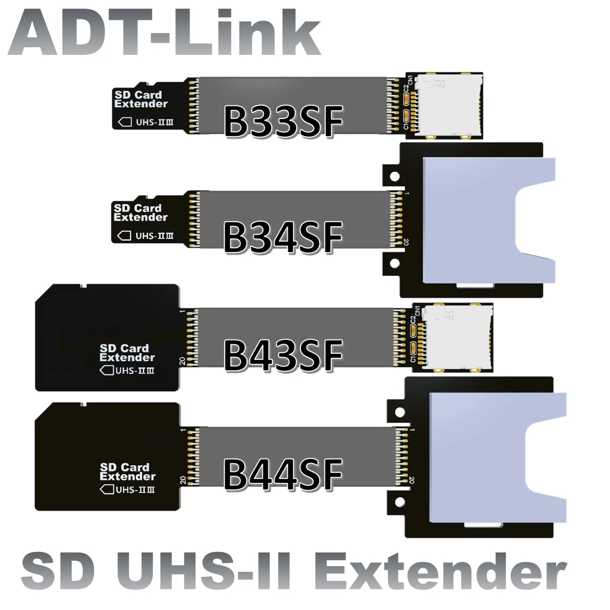 ADT Link TF Micro SD to SD Cards Flat Cable Flexible Extender SD SDHC adt-link-tf-micro-sd-to-sd-cards-flat-cable-flexible-extender-sd-sdhc