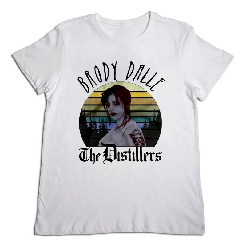 Brody-Dalle-The-Distillers-Punk-Rock-T-Shirt-Music-Tee-Shirt-Size-S-4XL ...