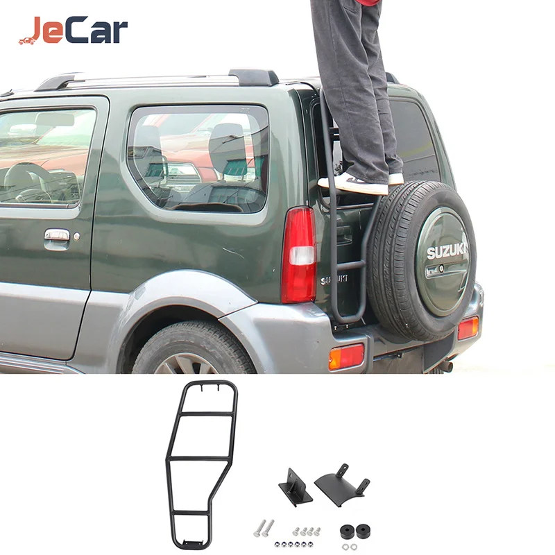 JeCar Aluminum Alloy Car Rear Door Tailgate Tail Trunk Ladder ...