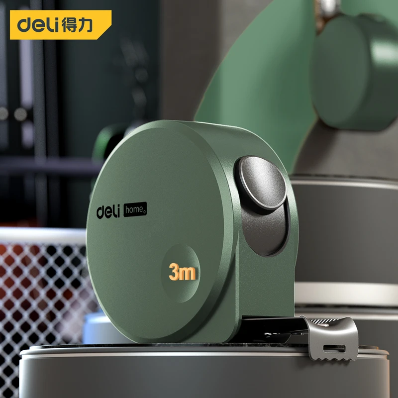 Deli Tools 1Pcs 3/5M Digital Tape Measure Retractable Metric Measuring ...