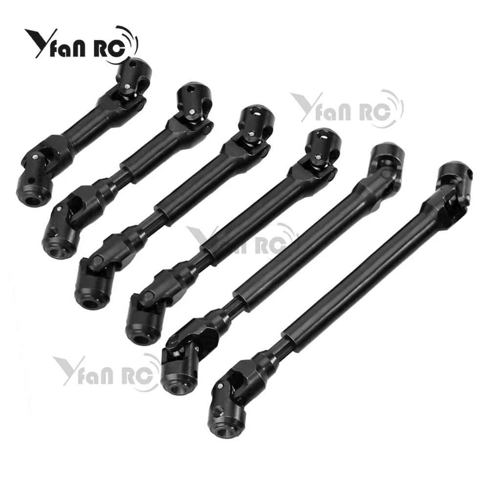 Steel Heavy Duty Drive Shaft Driveshaft for 1/10 RC Crawler Car Axial ...