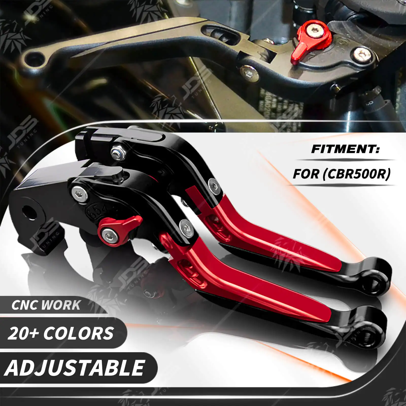 For Honda CBR500R CBR 500R Clutch Lever Brake Lever Set Adjustable ...