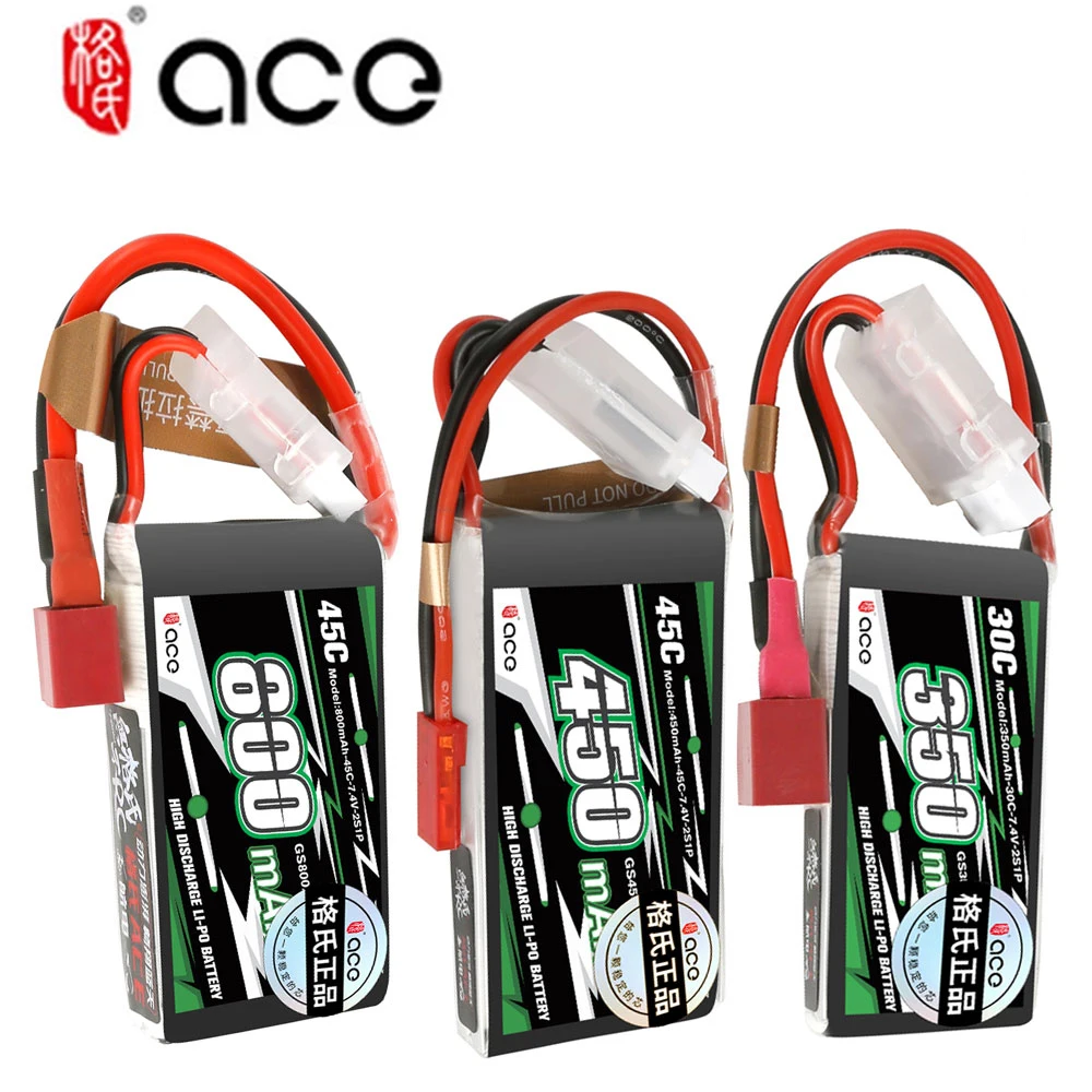 Gens-ACE-Lithium-Battery-350mAh-450mAh-800mAh-2S-3S-7-4-11-1V-30C-45C ...