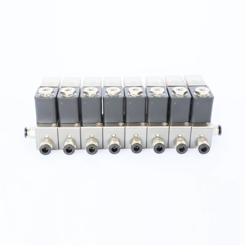 Small-air-control-normally-closed-valves-in-rows-mini-direct-acting-12v ...