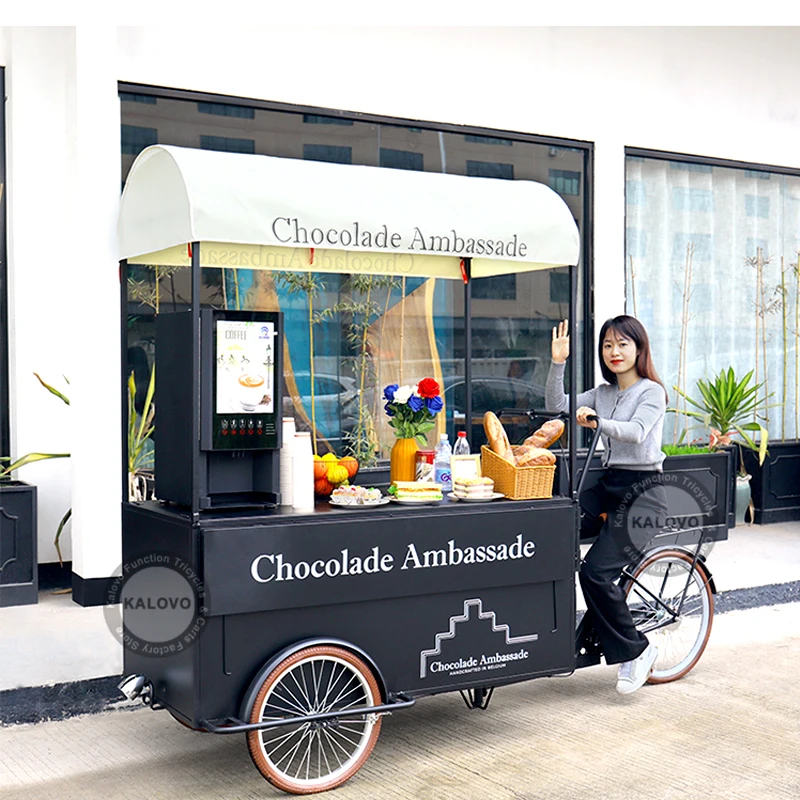OEM-Customized-Food-Takeaway-Vending-Bike-3-Wheel-Electric-Cargo ...