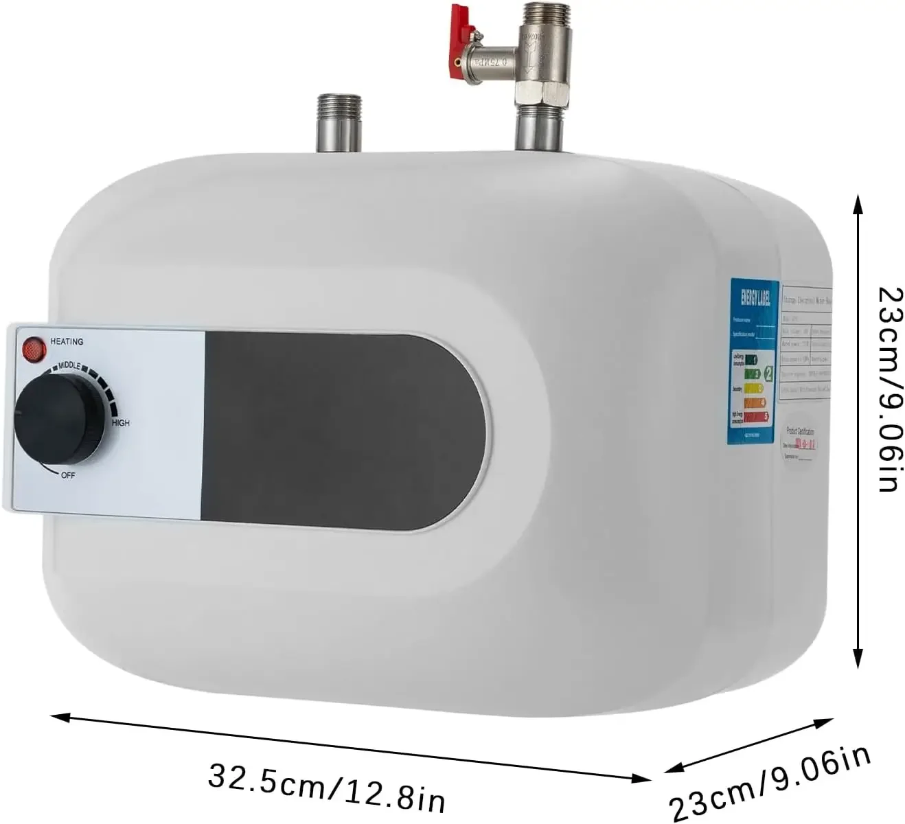 1500 W 6L Undersink Boiler, Water Boiler Kitchen Electric Hot Water ...