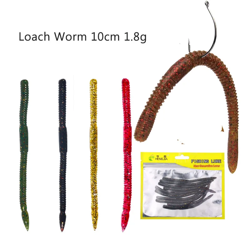 10PCS-BAG-Scented-pike-Soft-Baits-10CM-1-8g-Shad-Soft-Lure-Artificial ...