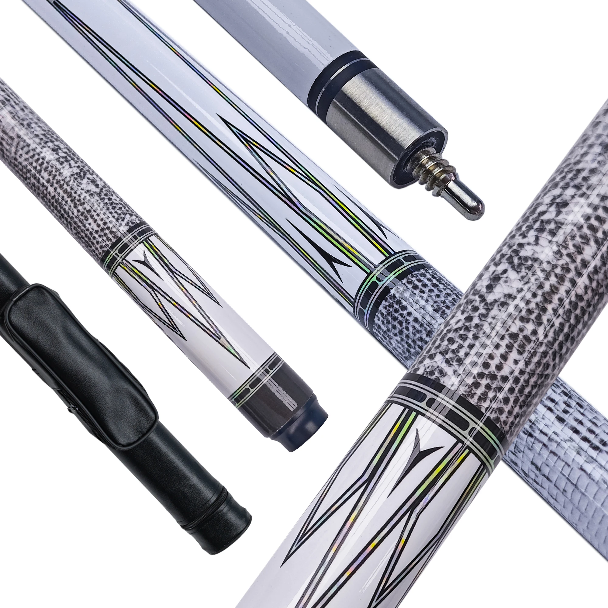 Carbon-Fiber-Billiard-Cue-with-13mm-Tip-Lightweight-Design-and-Carom ...