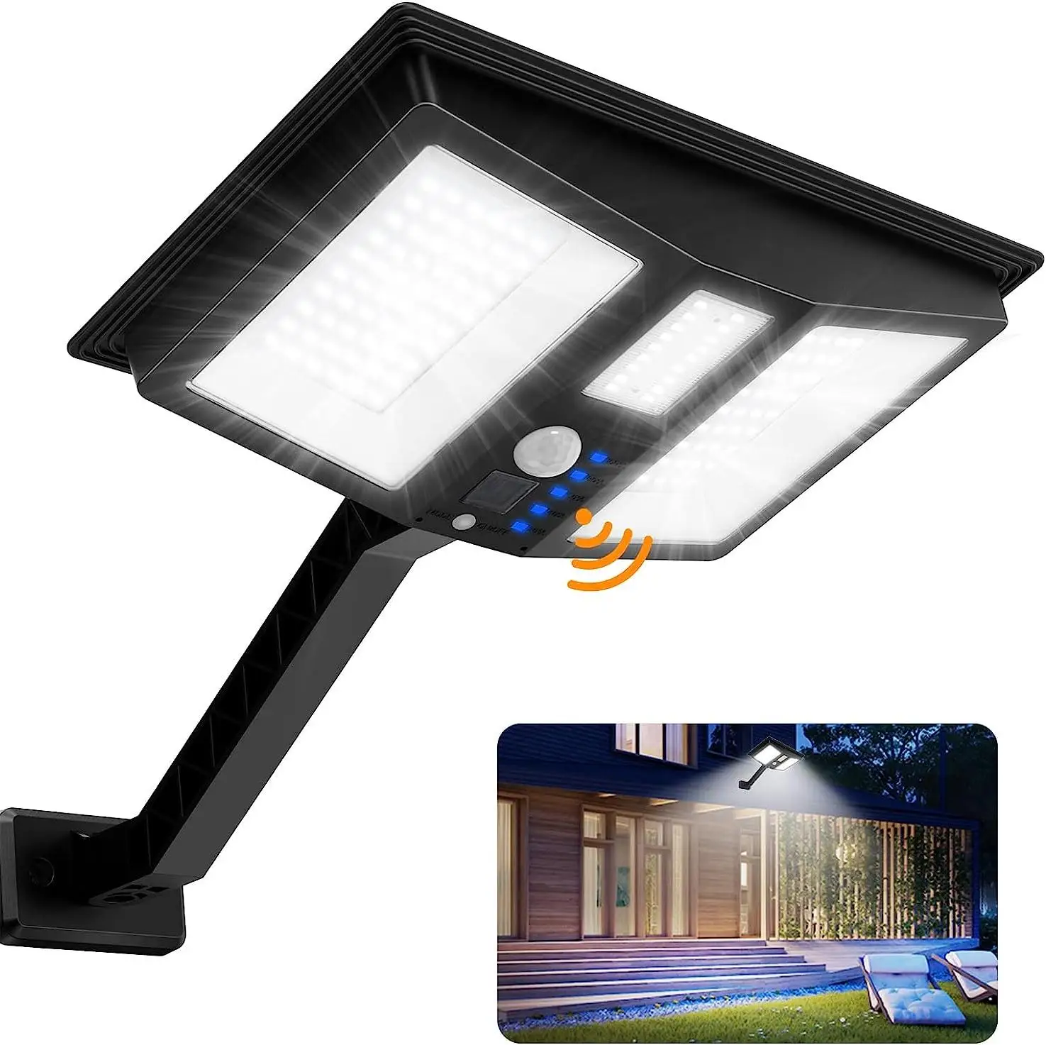 Solar-Barn-Lights-Outdoor-Waterproof-138LEDs-Solar-Powered-Shed-Light ...