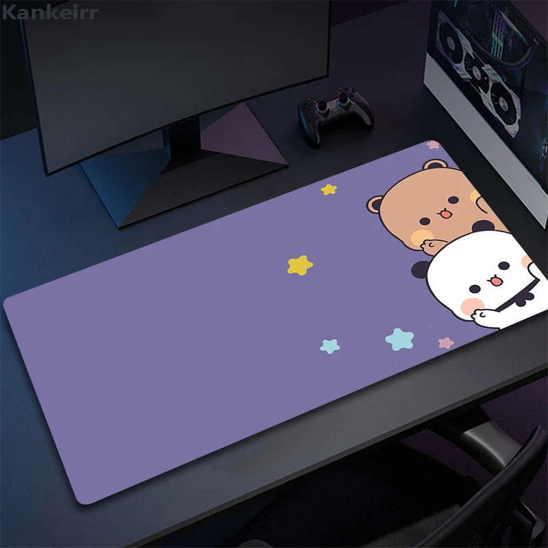 Super-Cute-Bear-Cartoon-Deskpad-Office-Computer-Desk-Mat-Keyboard-Big ...