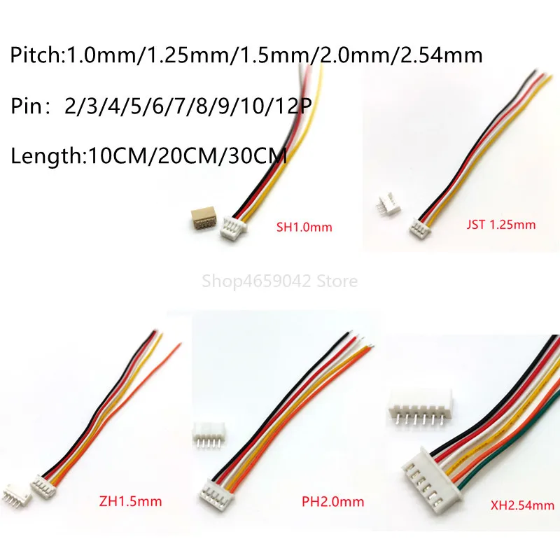 10Sets-SH1-0-JST1-25-ZH1-5-PH2-0-XH2-54-Wire-Cable-Connector-Female-Male.jpg